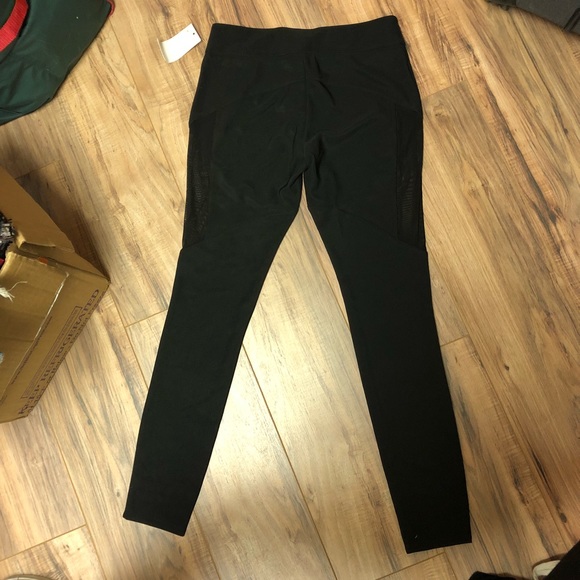 Tobi | Pants & Jumpsuits | Nwt Tobi Mesh Inset Black Pant Medium | Poshmark